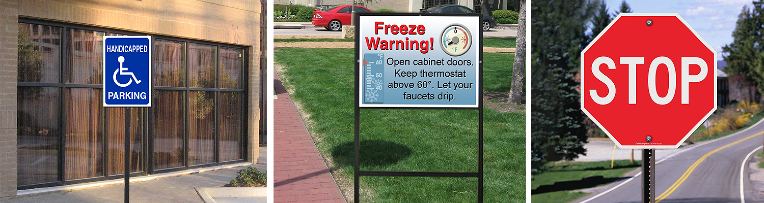 Traffic and Warning Signs